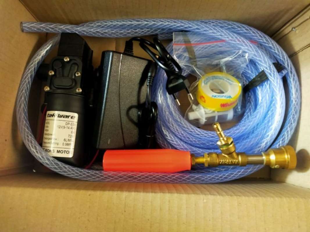 Jual Alat Cuci Motor Mobil Mesin Steam Stim Mini 12 Volt 130 Psi Di ...