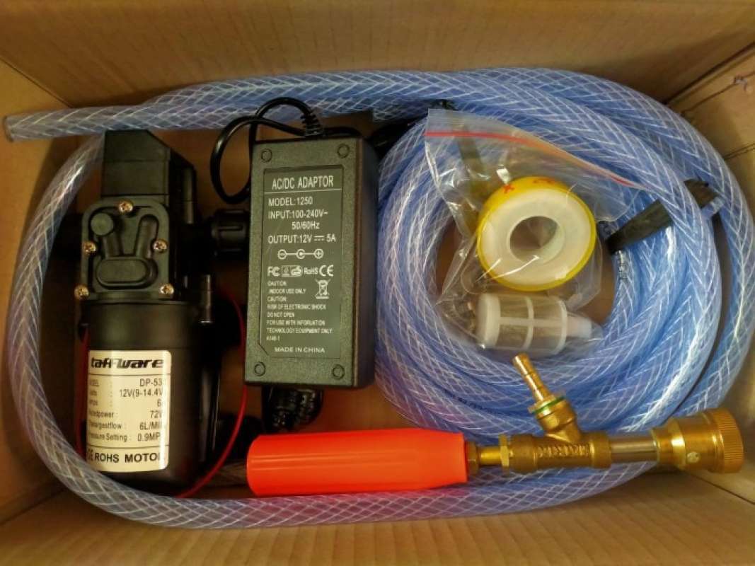 Jual Alat Cuci Motor Mobil Mesin Steam Stim Mini 12 Volt 130 Psi Di ...