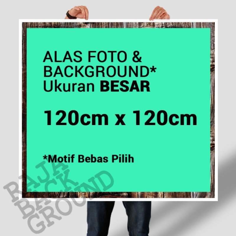 Promo Alas / Background Foto Large Ukuran 120 X 120 Cm By Raja ...