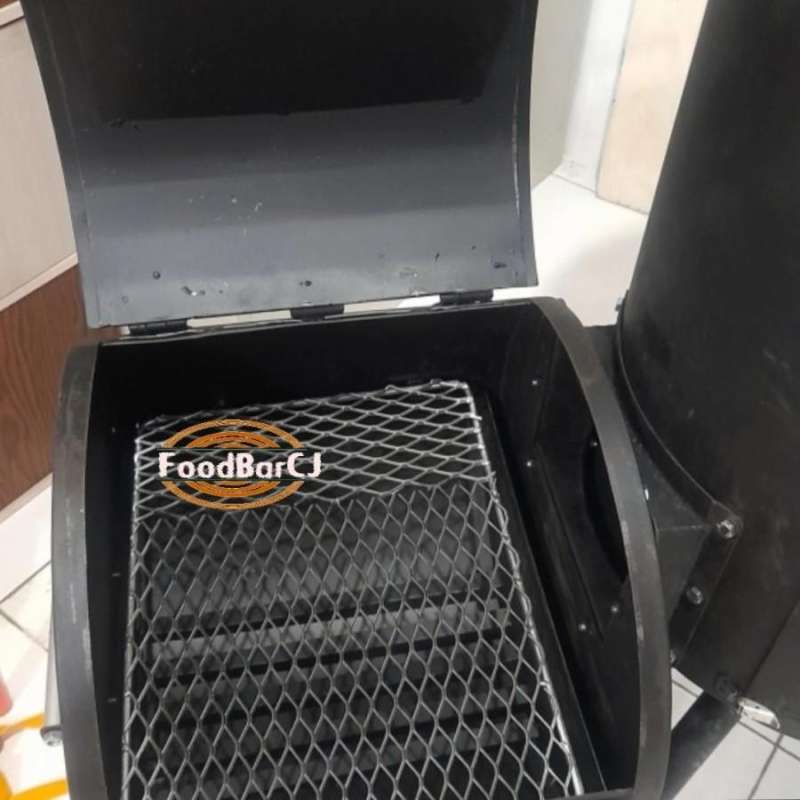 Jual Alat Daging Asap Vertical Offset Smoker Bbq Sei Sapi Di Seller ...