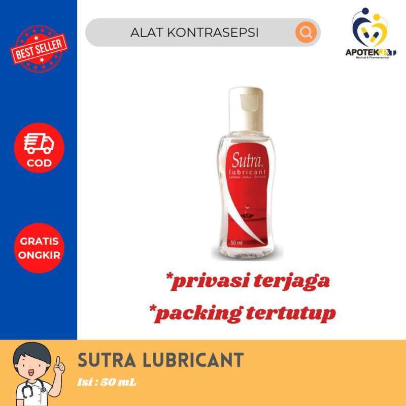 Jual [PRIVASI AMAN] SUTRA LUBRICANT GEL 50 ML / PELUMAS di Seller ...