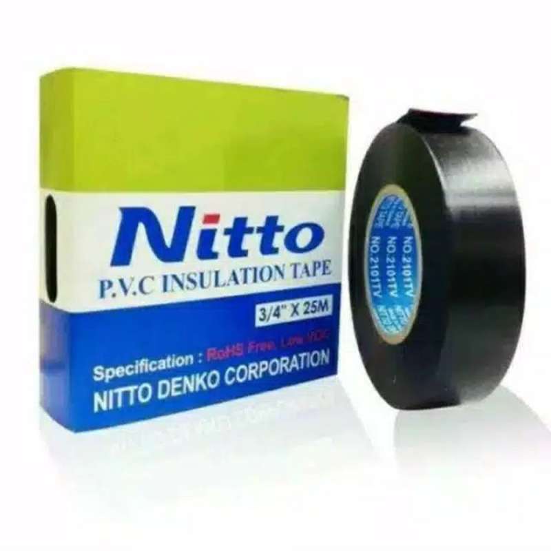 Jual ISOLASI - SOLATIP - NITTO - HITAM di Seller WIKI STATIONERY - WIKI STATIONERY - Kota ...