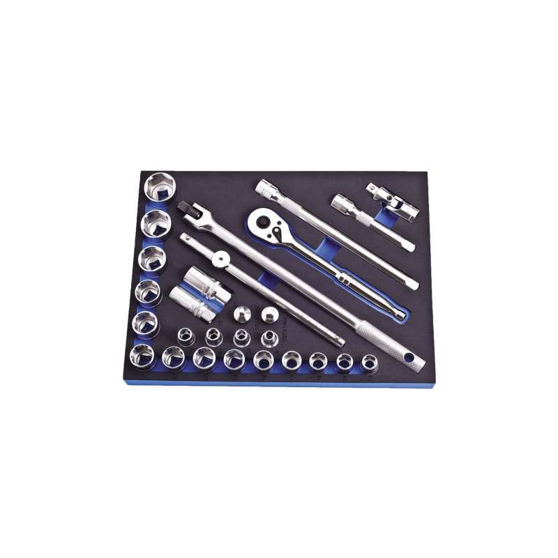 Jual Spero Socket Set 1-2 Inch 6pt Kunci Shock Set [28 Pcs] Di Seller ...