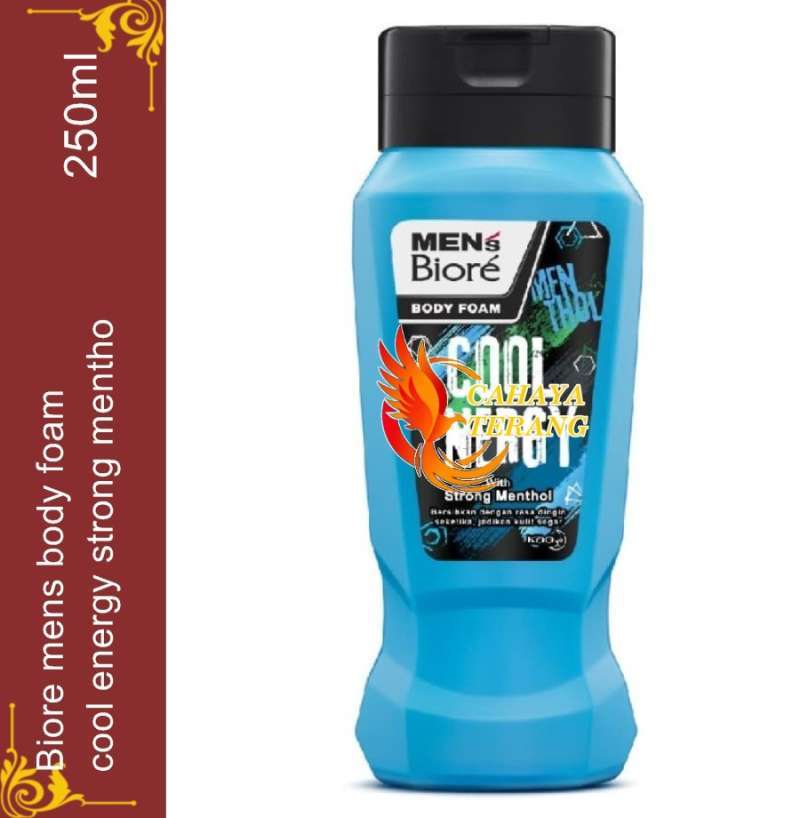 Jual Men's Biore Refreshing Cool Bottle Body Foam [250 mL] di Seller ...