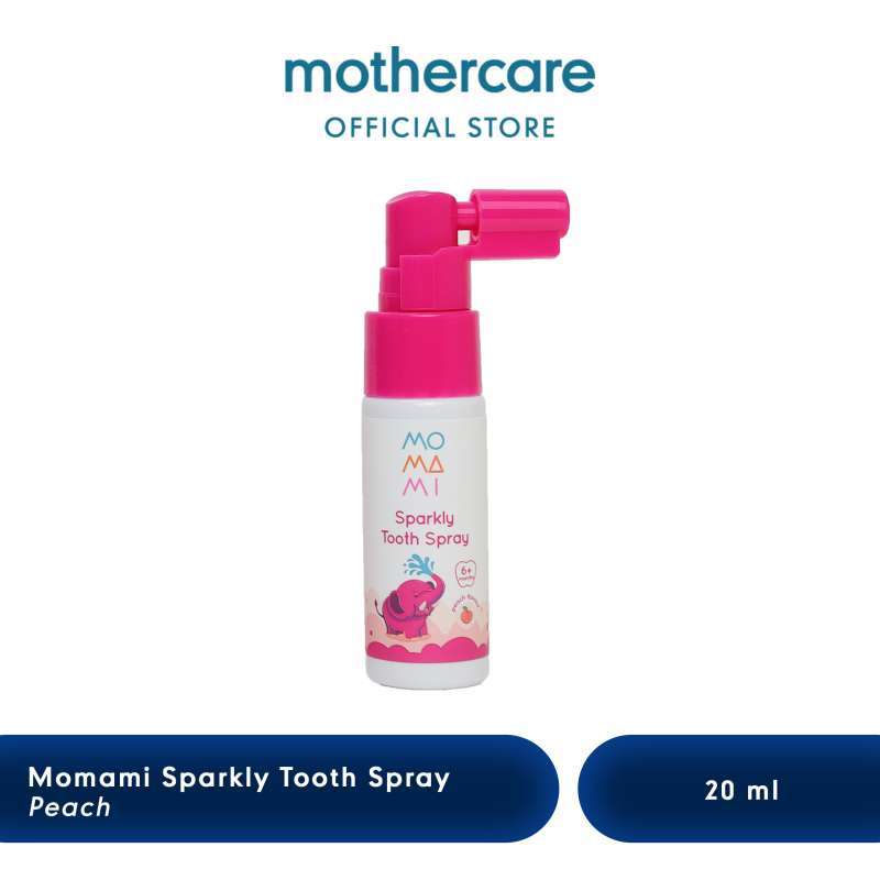 Promo Momami Toothspray Peach 20Ml - Semprotan Pelindung Gigi Anak ...