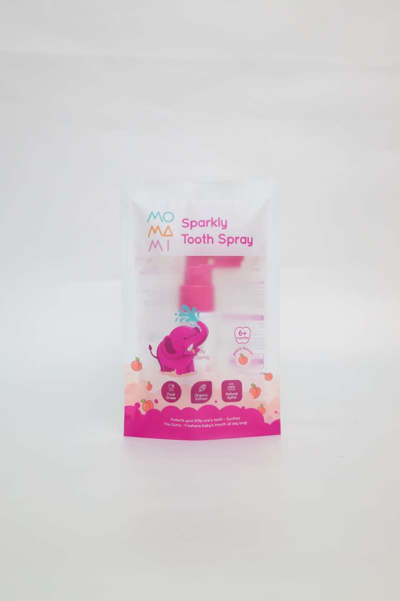 Promo Momami Toothspray Peach 20Ml - Semprotan Pelindung Gigi Anak ...