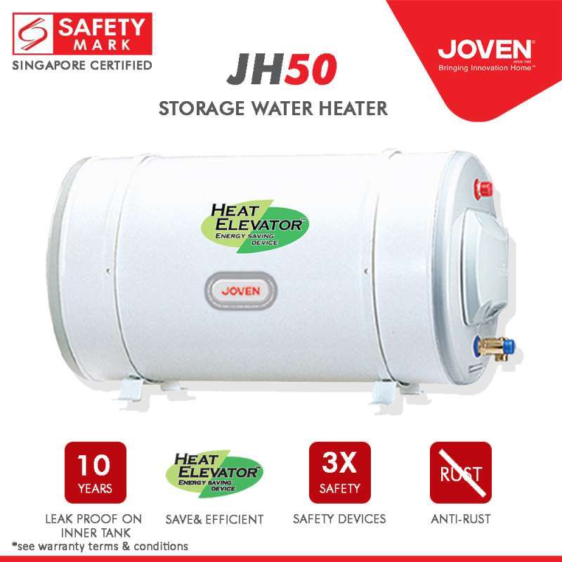 Jual JOVEN STORAGE ELECTRIC WATER HEATER JH50 pemanas air tangki 50 ...