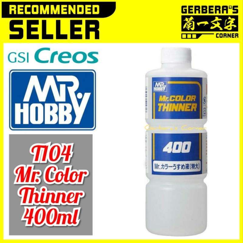 Promo Mr Color T104 Mr Color Thinner 400Ml - Mr. Hobby - Lacquer Paint ...