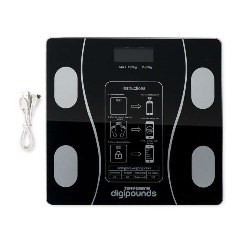 Jual Timbangan Digital Health Scale 180 Kg Rechargeable Timbangan Badan ...