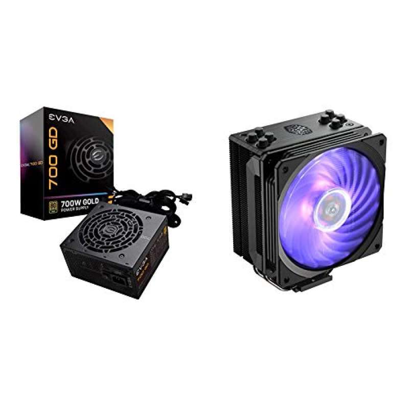 Jual EVGA 700 GD, 80+ Gold 700W, Power Supply & Cooler Master Hyper 212 ...