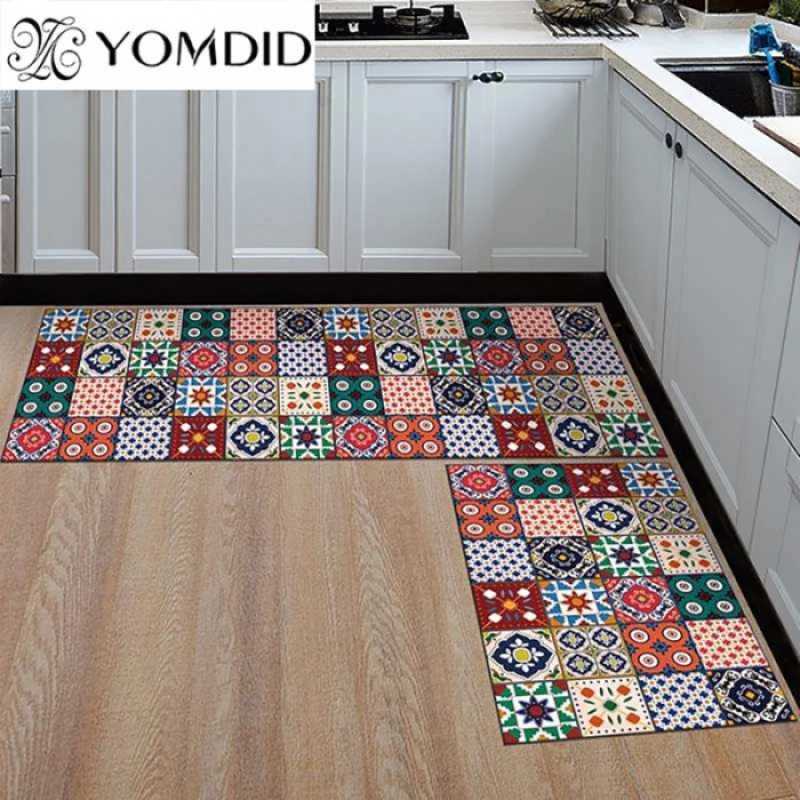Promo Keset Lantai Minimalis Keset Kaki Panjang Besar Desain Motif ...