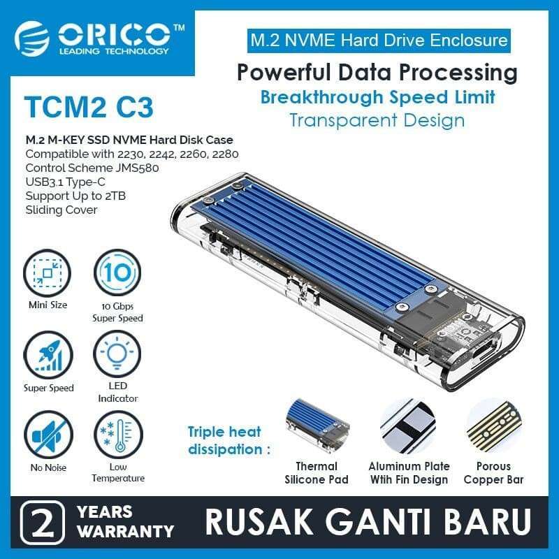 Daftar Harga Orico Nvme M 2 Case 🔥 Original & Spesifikasi Lengkap ...