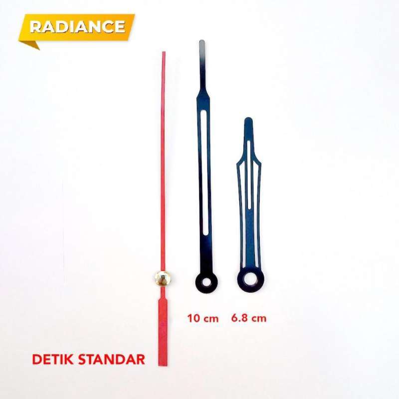 Jual Jarum Jam Dinding Ukuran Standar Pendek 68 Mm Dan Panjang 100 Mm ...