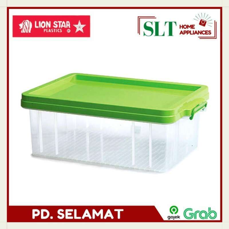 Jual Kotak box container serbaguna Clear Box NO 30 Lion Star Kotak Plastik di Seller selamat177 ...