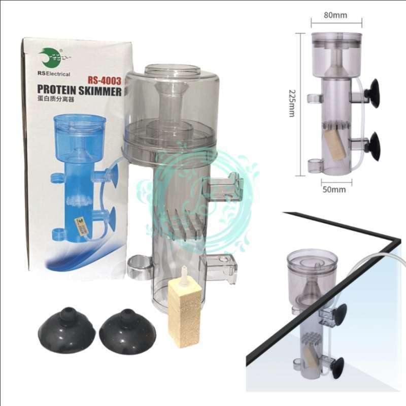 Jual Risheng Rs-4003 Akrilik Skimer Protein Skimmer Aquarium Ikan Air ...