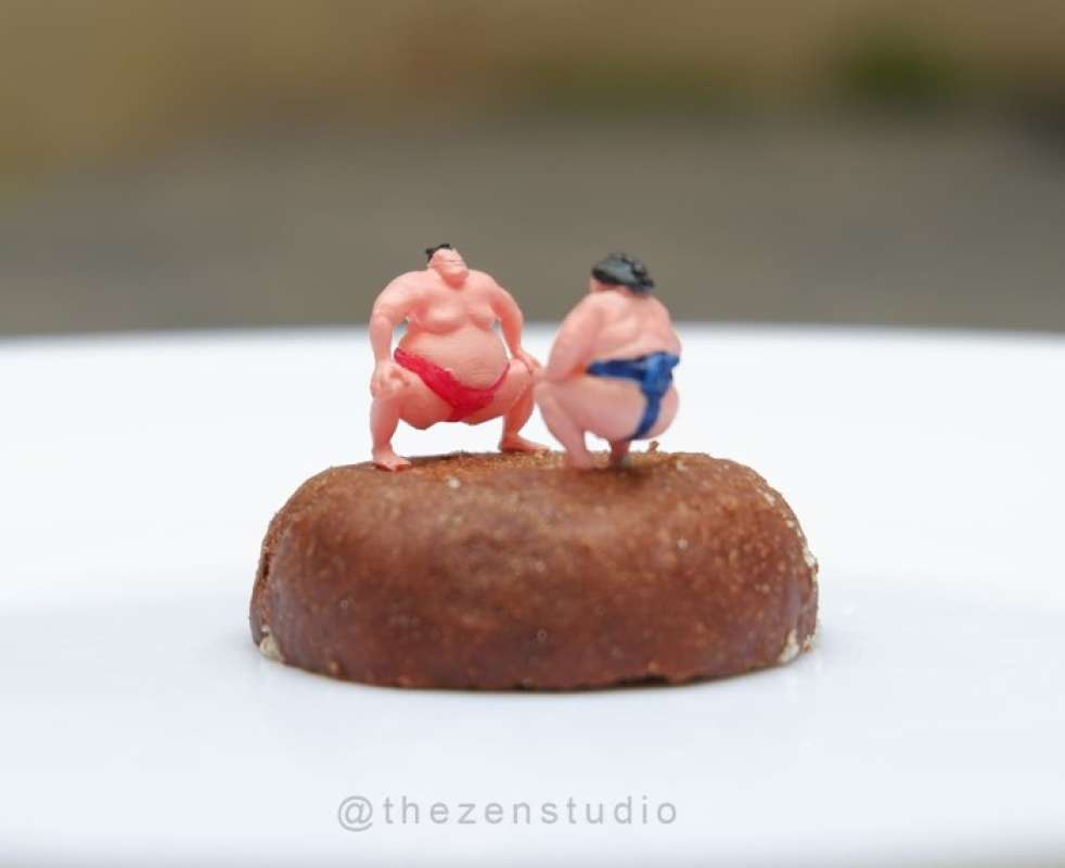 Promo Sumo Pose #1 Skala Ho 1:87 Miniature Figure Diskon 23% di Seller ...