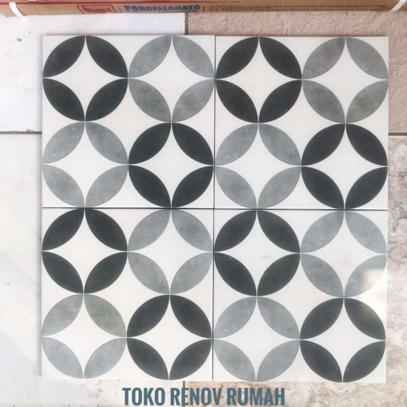 Promo Keramik Lantai 25X25 Batik/Keramik Motif Batik/Dekoratif/Keramik ...