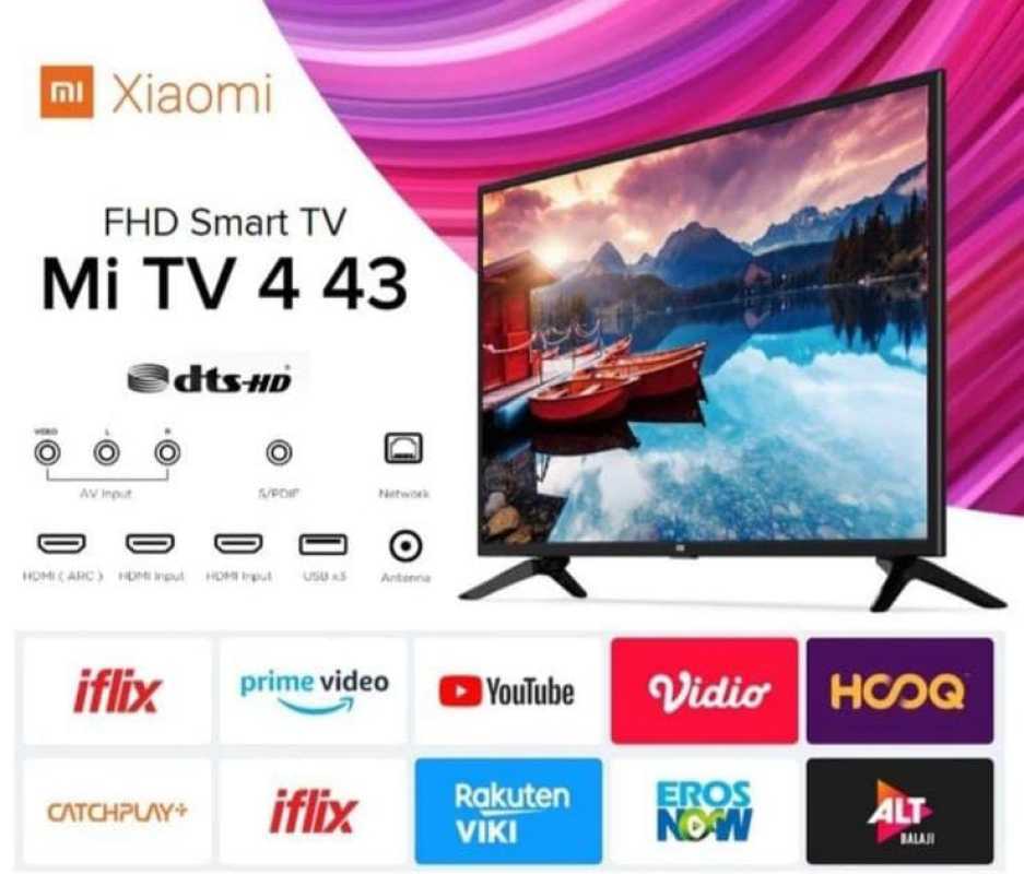 Jual Xiaomi Smart LED TV 43 Inch Android TV GARANSI RESMI - DIGITAL di ...