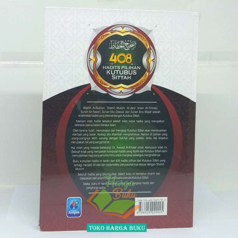 Promo 408 Hadits Pilihan Kutubus Sittah - Pustaka Arafah Diskon 46% Di ...