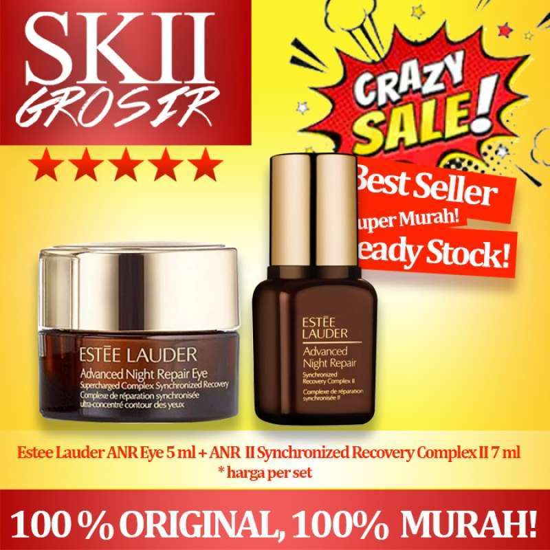 Jual Estee Lauder Anr Ii 7 Ml + Anr Eye 5 Ml di Seller Medika Corner ...