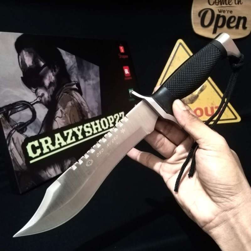 Jual Pisau Sangkur Oso Negro / Pisau Sangkur / Pisau Survival Di Seller ...