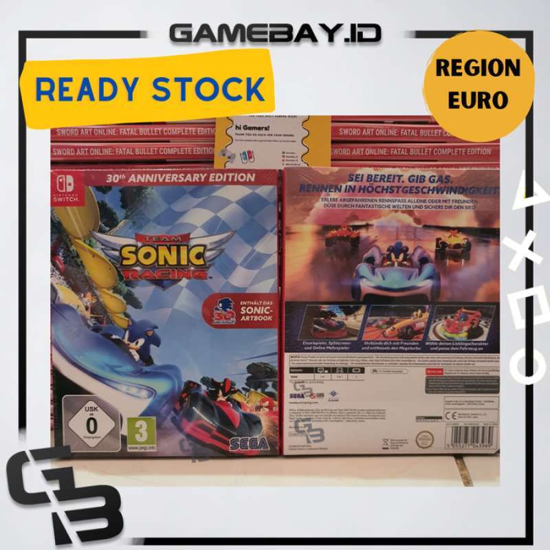 Promo Nintendo Switch Team Sonic Racing 30th Anniversary Edition Diskon ...