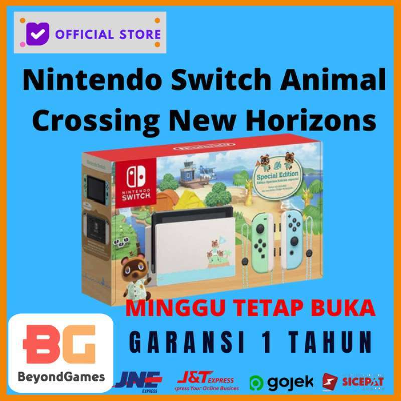 Promo CONSOLE NINTENDO SWITCH ANIMAL CROSSING NEW HORIZONS Diskon 33% ...