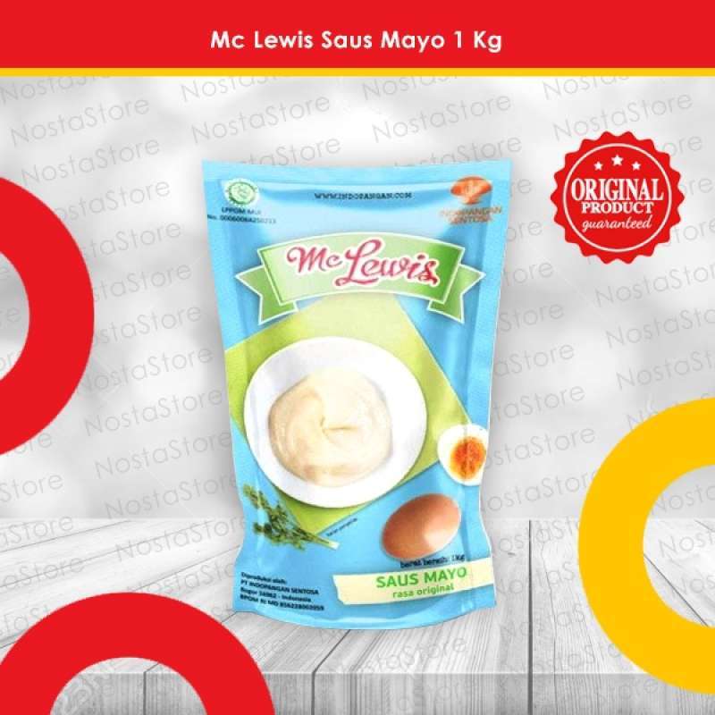 Jual Mc Lewis Mayonaise / Mayonais Original / Saus Mayo Original 1 Kg ...