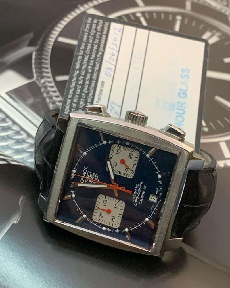 Jual TAG HEUER MONACO Chronograph Automatic 39mm di Seller Istana Batu ...