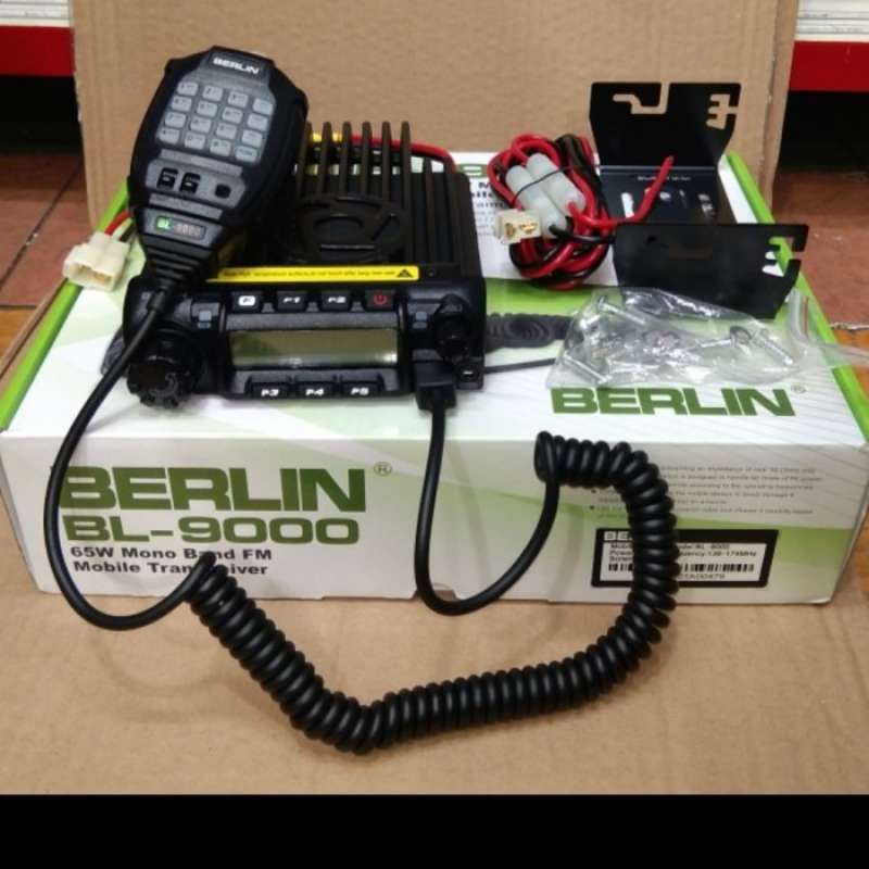 Jual Radio Rig Berlin Bl-9000 Vhf Original Resmi Di Seller Grock Store ...