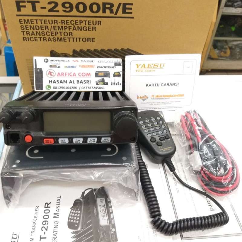 Jual JUAL RADIO RIG YAESU FT 2980 VHF PENGGANTI YAESU FT 2900R di ...