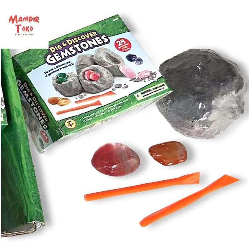 Jual Mainan Edukasi Menemukan Harta Karun Batu Permata Dengan Cara ...