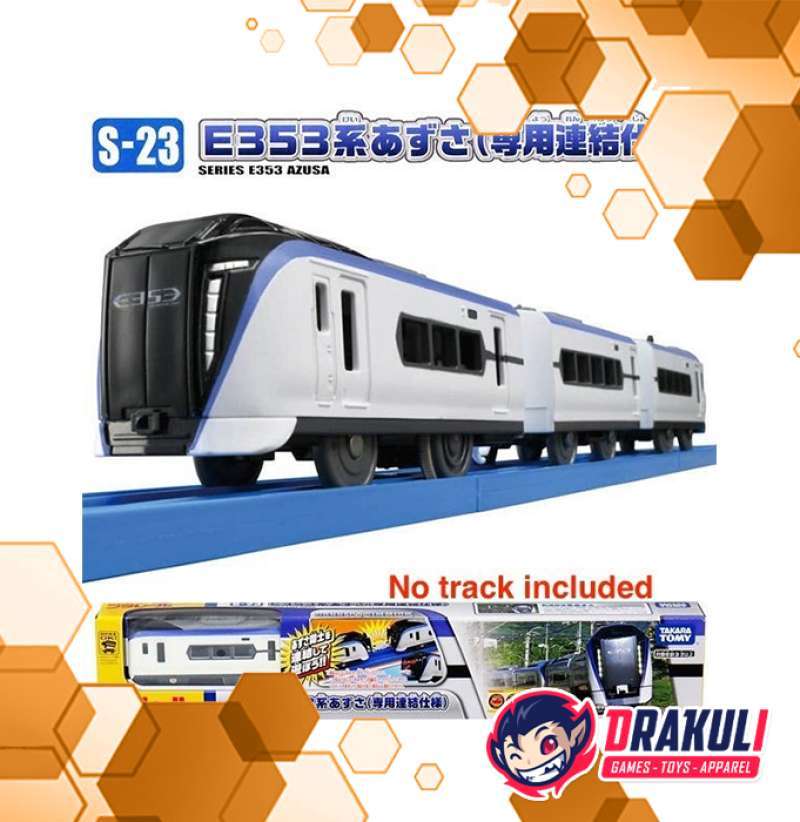 Jual Toys Takara Tomy Plarail S-23 Series E353 Super Azusa (Special Coupler) di Seller Drakuli ...
