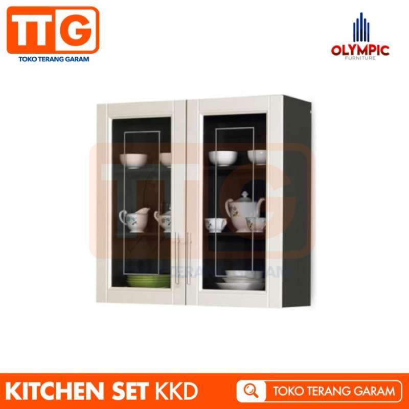Jual Olympic Kitchen Set Mutiara Rak Dapur Gantung Minimalis 2 Pintu ...