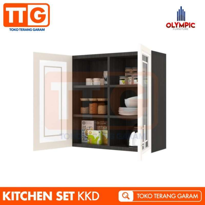 Jual Olympic Kitchen Set Mutiara Rak Dapur Gantung Minimalis 2 Pintu ...