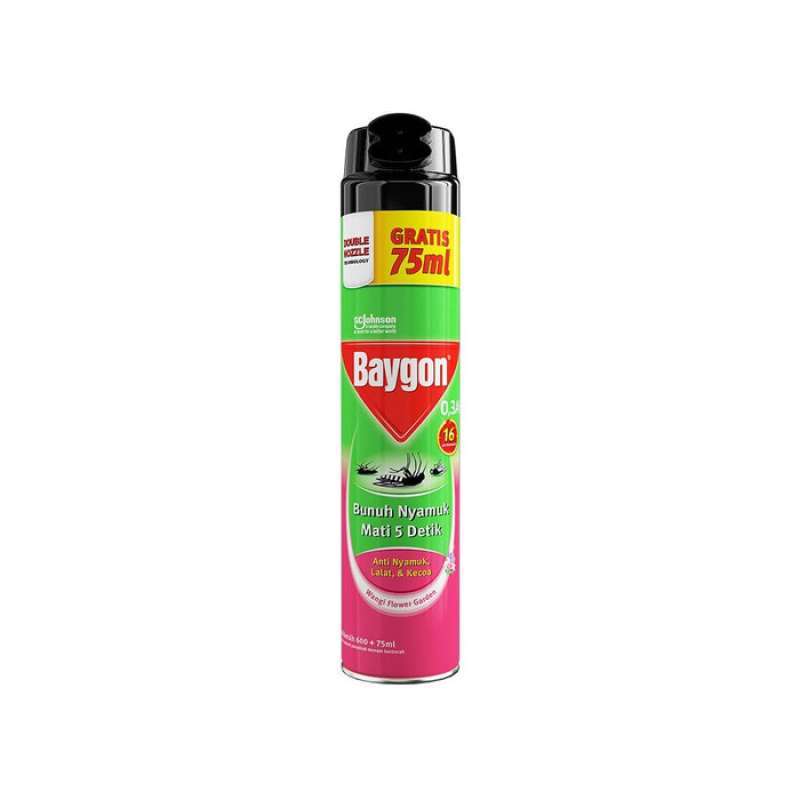 Jual Baygon Wangi Flower Garden 600+75ml di Seller I-Care - I-Care | Blibli
