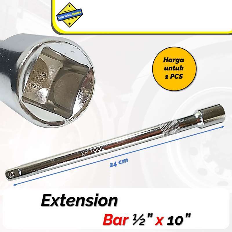 Promo Extension Bar 1/2 X 10 24 Cm Sambungan Gagang Kunci Sok Adaptor ... Promo Extension Bar 1/2 X 10 24 Cm Sambungan Gagang Kunci Sok Adaptor ...