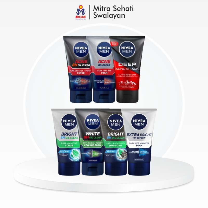 Jual Nivea Mens Facial Foam 100ml - Mitra Sehati Swalayan - Acne ...