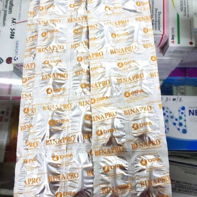 Jual BINAPRO Strip 10 Kapsul di Seller Farmasi 24jam - Rawa Badak ...