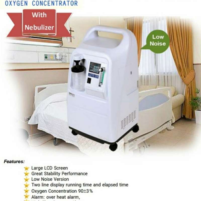 Jual Generator Oksigen/oxygen Concentrator 10 L/m With Nebulizer Di ...