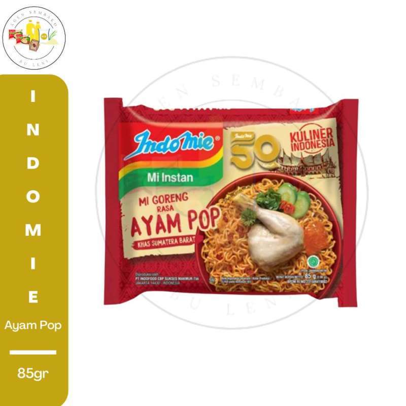 Jual Indomie ayam pop goreng pcs di Seller AgenSembakoBuLeni ...