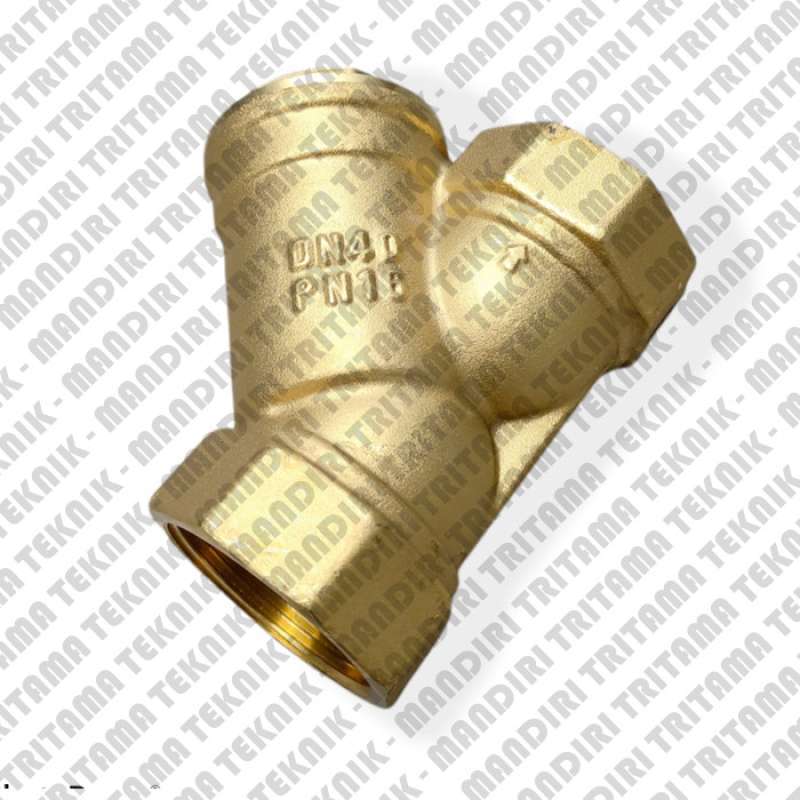 Jual BRASS Y STRAINER 1,5 INCH DN40 PN16 di Seller Umar Store Tick ...