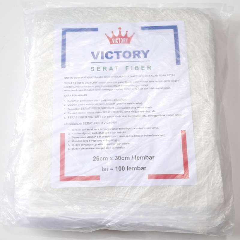 Promo Kain Kasa Penambal Bocor/Serat Fiber Isi 100Lembar Aquaproof ...