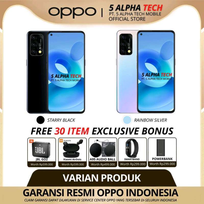 Jual Hp Baru Oppo A95 Spesifikasi Original, Murah & Diskon Harga Juli ...
