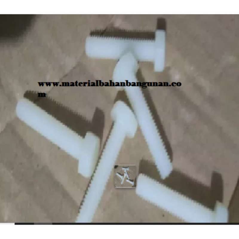 Jual Jual mur plastik baut plastik nylon nilon diameter 10 mm panjang ...