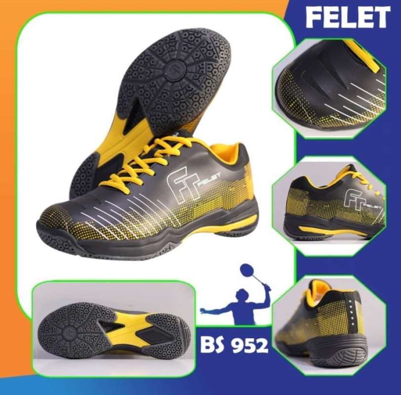 Jual Sepatu Badminton Felet Bs 952 Original di Seller Hylos Store ...