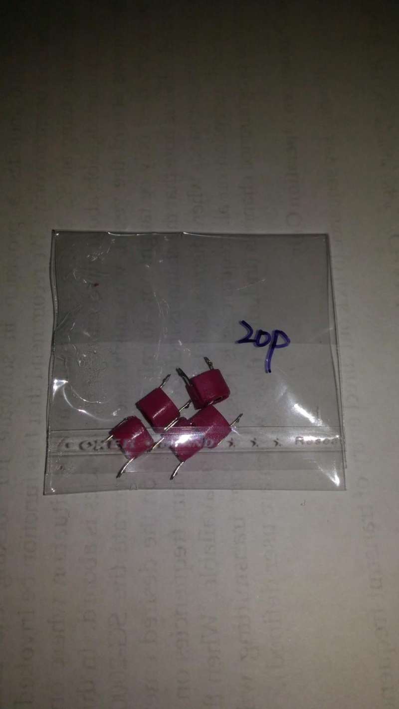 Jual 20pf 20 pf Trimmer Ceramic Capacitor Variable Capacitor Trimer ...