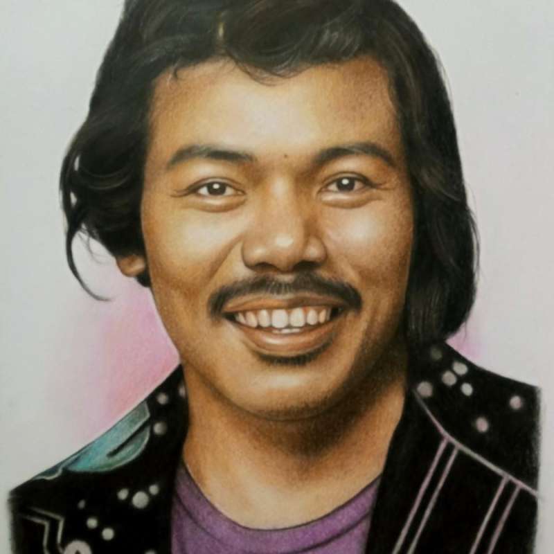 Jual Jasa Lukis Sketsa Wajah Berwarna Tanpa Bingkai Ukuran A4 Dan A3 A3 1 Wajah Di Seller