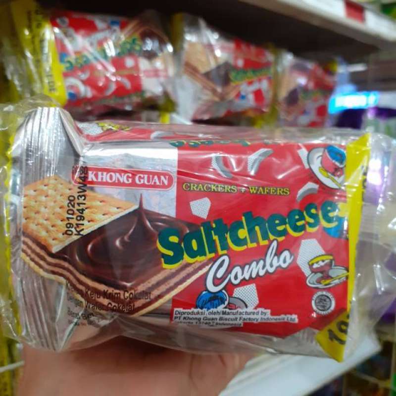 Jual Khong Guan Saltcheese Wafer Combo [45 Gr/ 60 Pcs/ Karton] Medan Di ...
