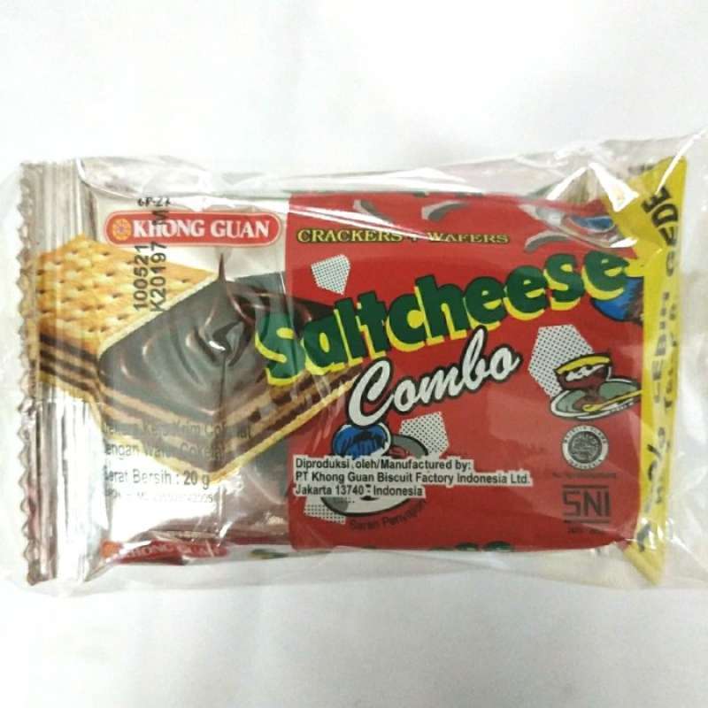 Jual Khong Guan Saltcheese Wafer Combo [45 Gr/ 60 Pcs/ Karton] Medan Di ...